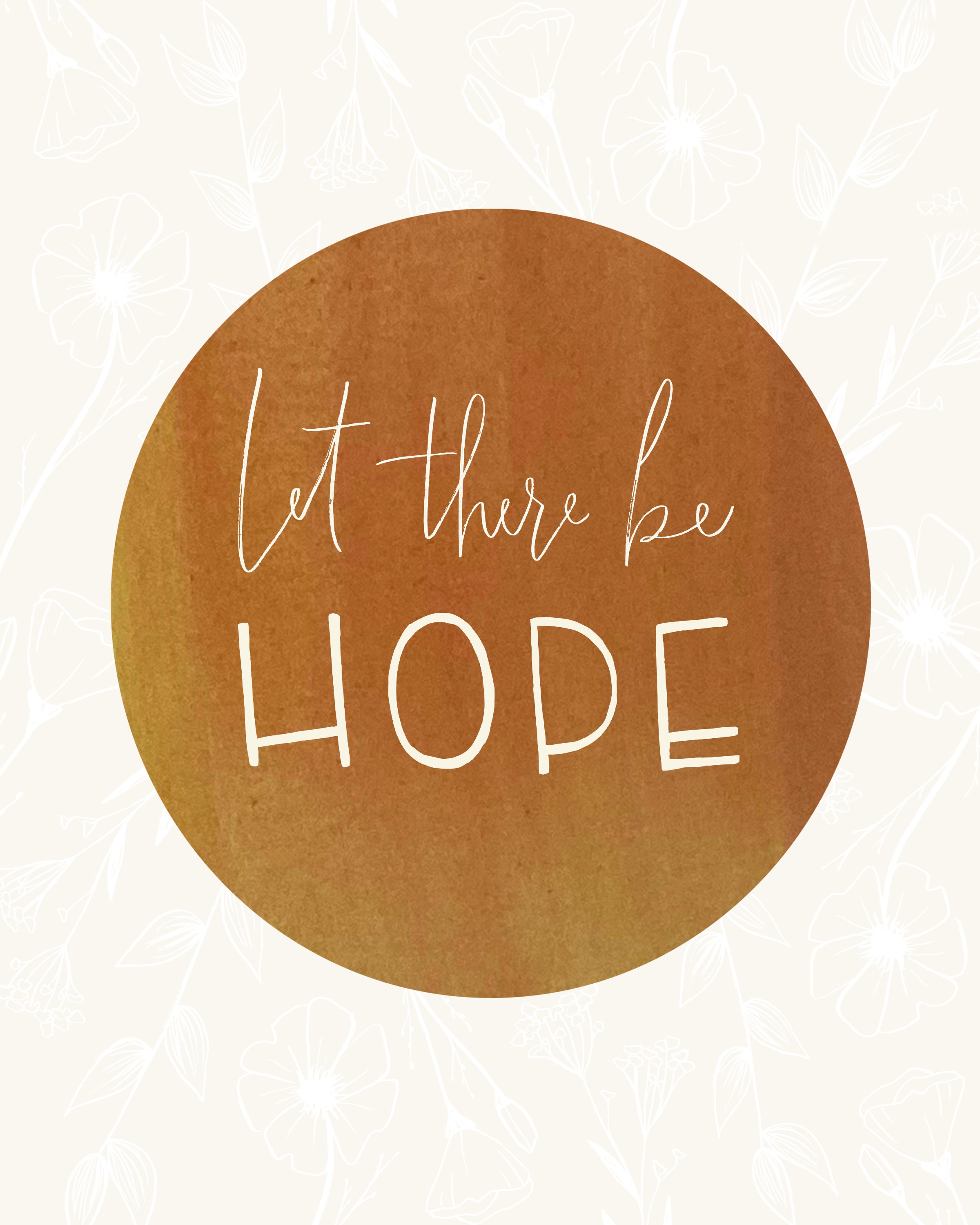 HOPE Digital Art Print Proceeds Donated to Generate Hope - Etsy