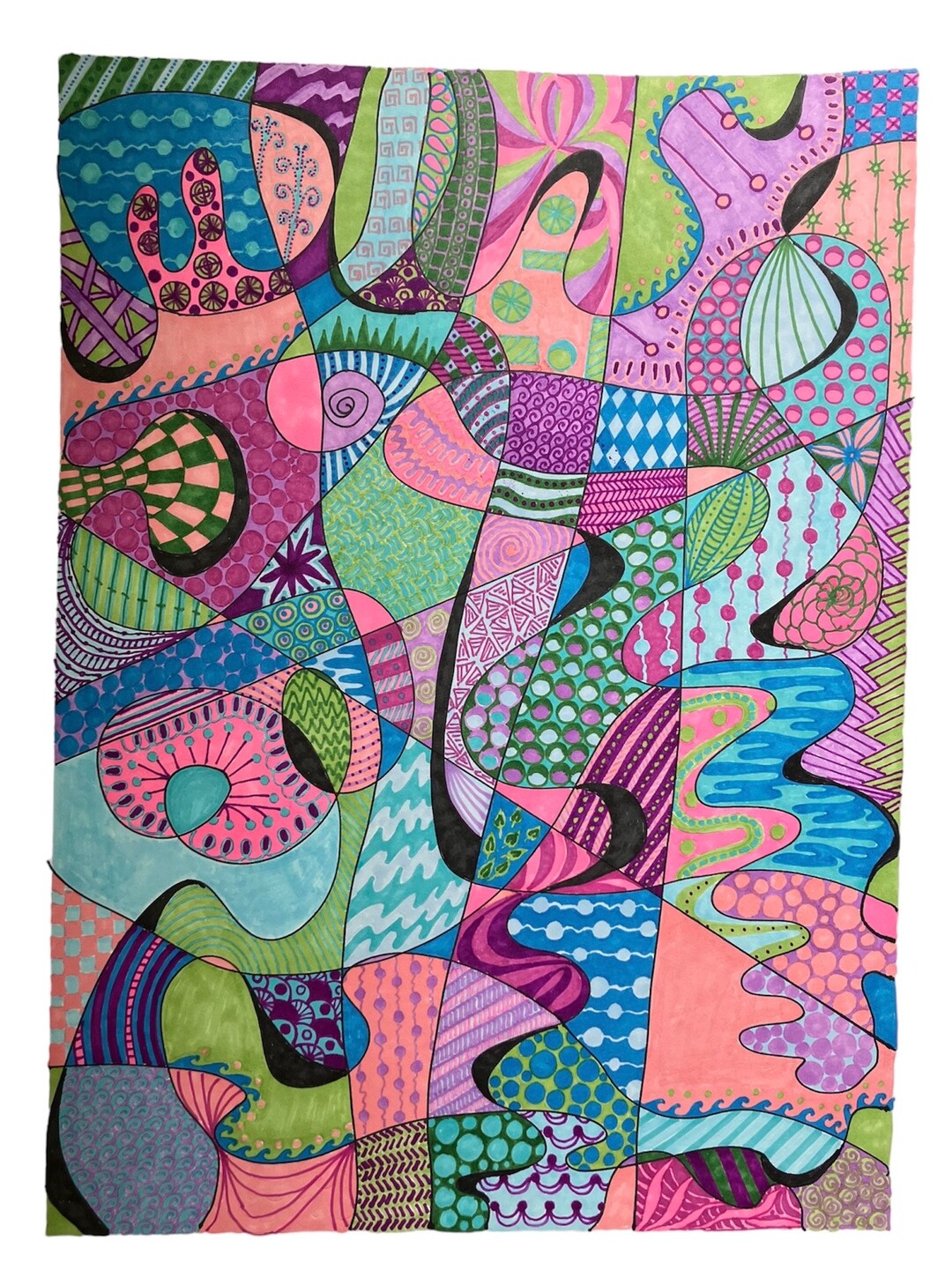 Pretty in Pink- Print of Original Art - Etsy