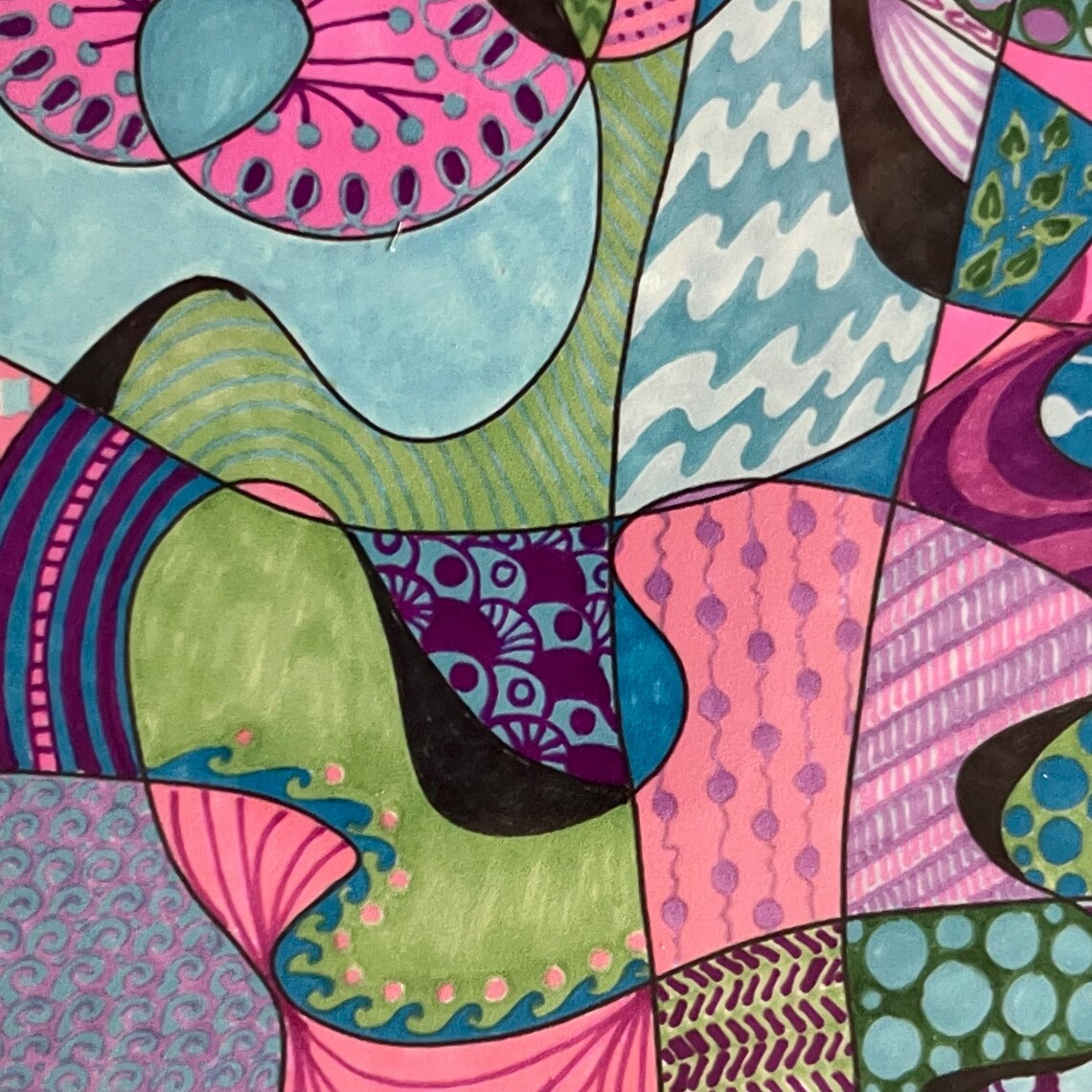 Pretty in Pink- Print of Original Art - Etsy