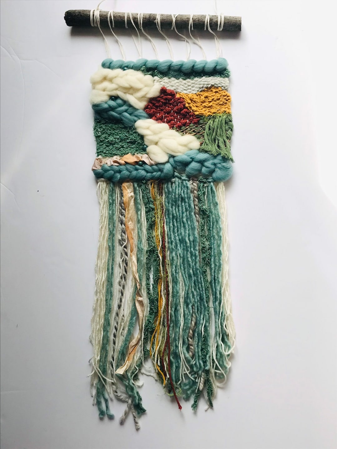 Woven Wall Hanging/tapestry/handwoven Wall Decor/fiber Art - Etsy