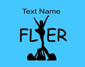 Cheer wall decal | Etsy