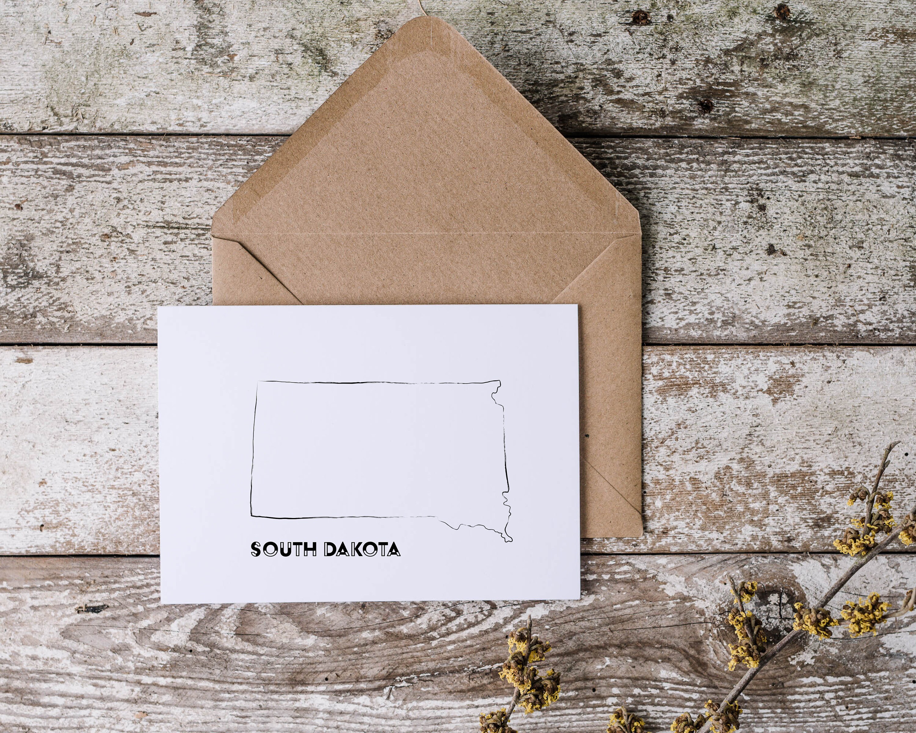 South Dakota Clipart Bundle, Western Travel Clip Art Designs ...