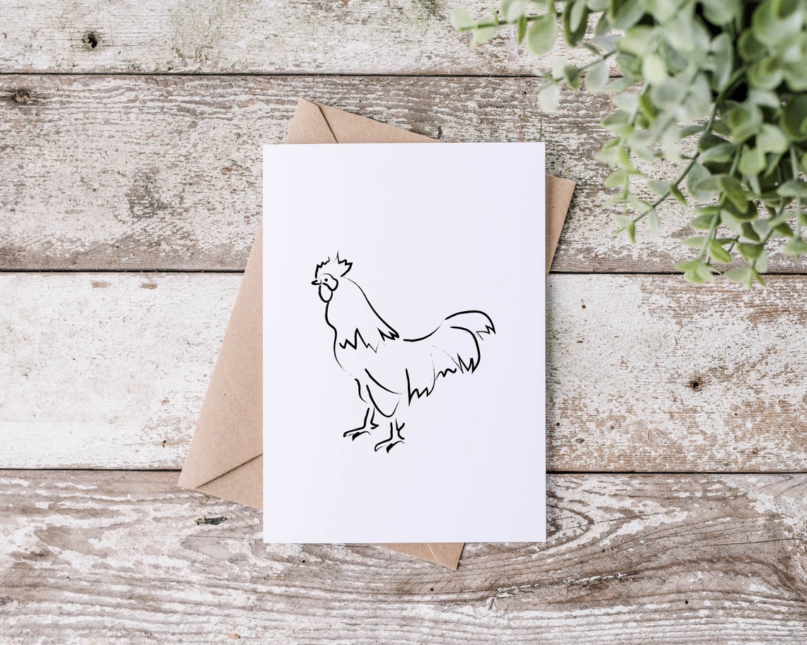 Farm Animal Clip Art Bundle, Barnyard Line Art Clipart, Simple Black ...