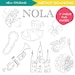 New Orleans Clip Art Bundle, PNG Set NOLA Line Art Designs, Mardi Gras ...
