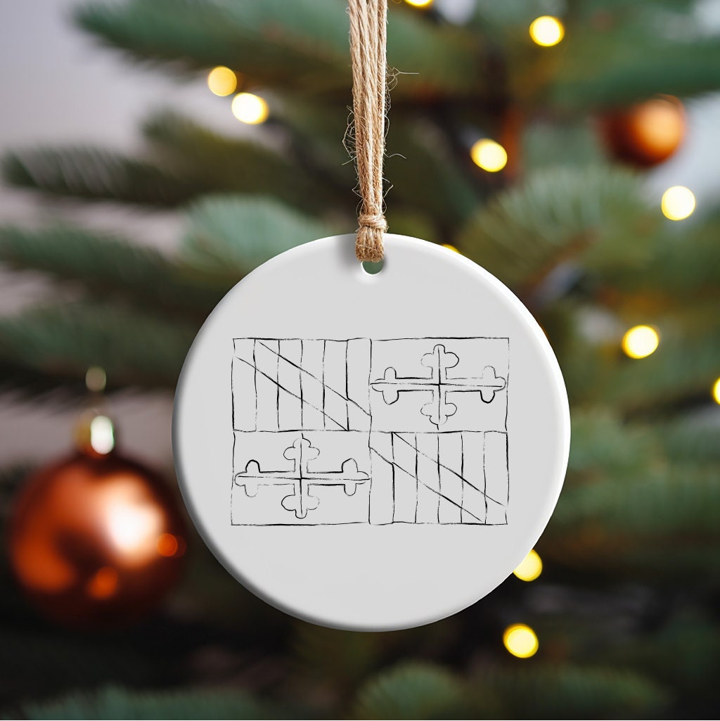 Maryland Clip Art Bundle, Hand-drawn Baltimore Symbols, State Flag ...