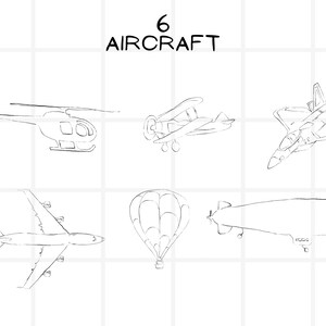 Transportation Clipart Bundle, Boats Trains Aircraft Vehicle Travel ...