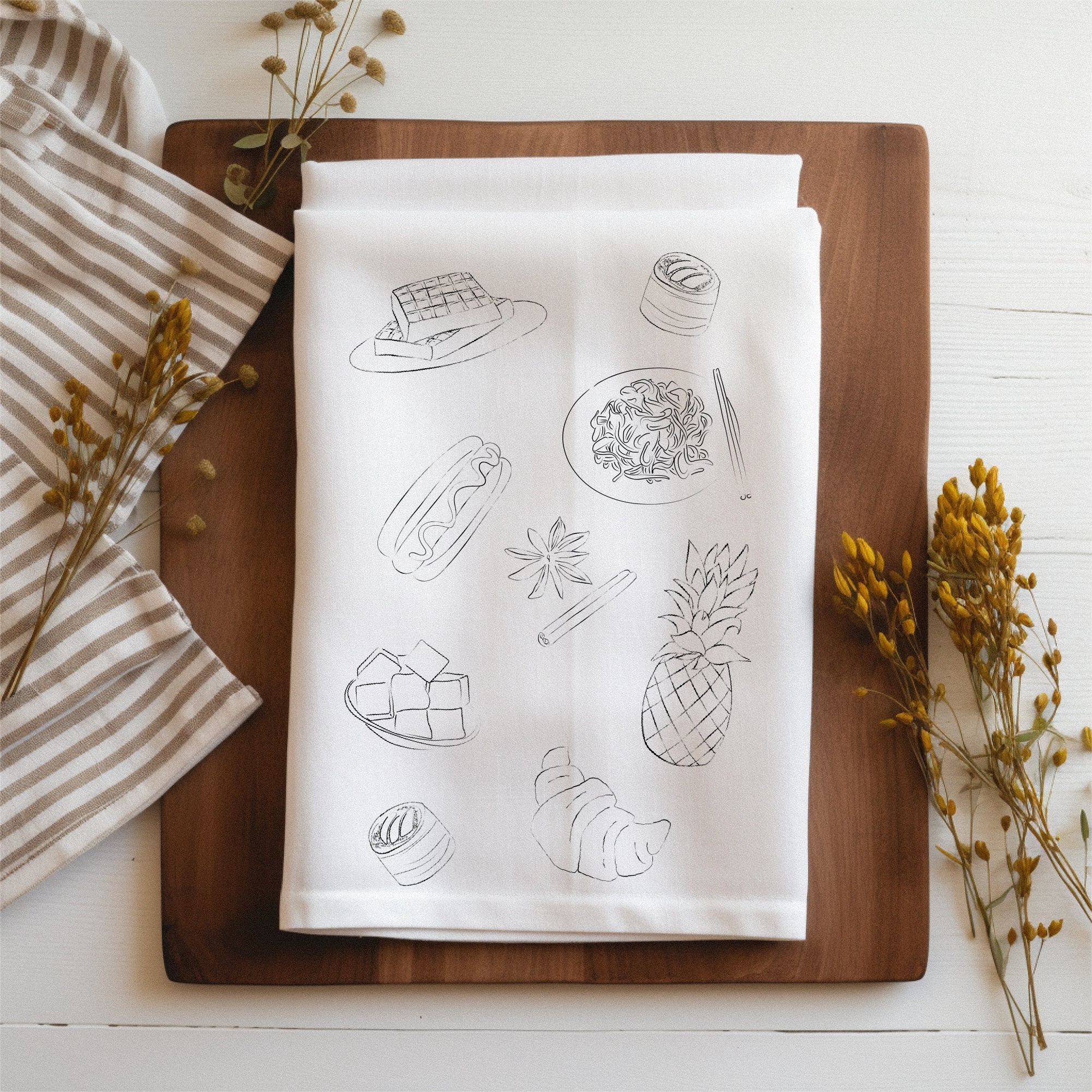 Food Around the World Clip Art Bundle, Multicultural Illustration ...