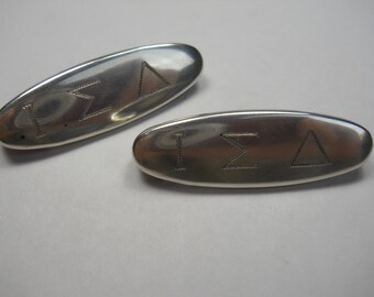 Silver brooch pin | Etsy