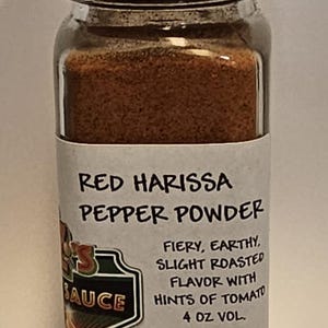 Red Harissa Pepper Powder - Etsy