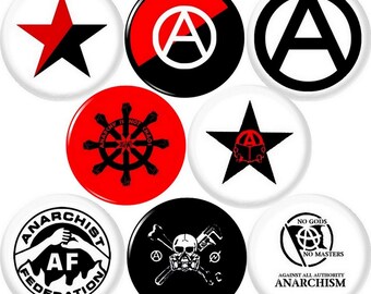 Anarchist Pins - Etsy