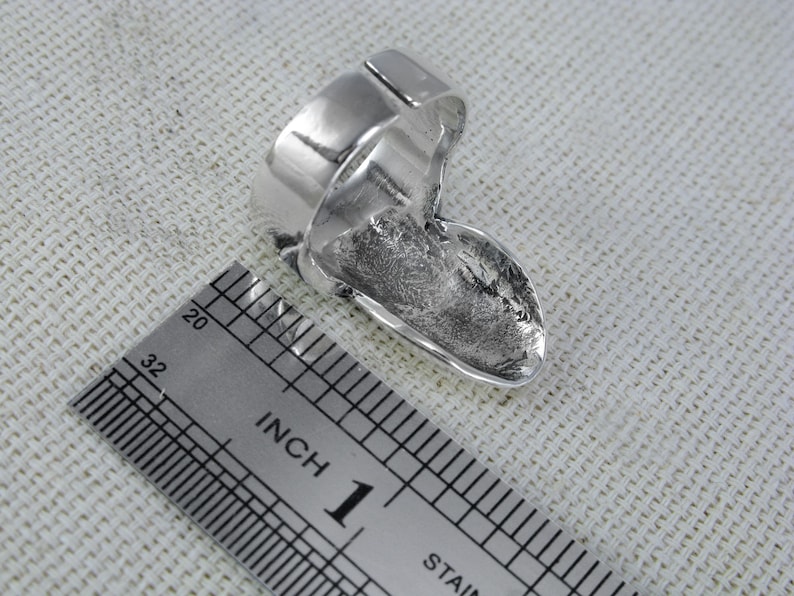 Silver Thumb Fingernail Armor Guard Ring / Sterling Boho Thumb Armor ...
