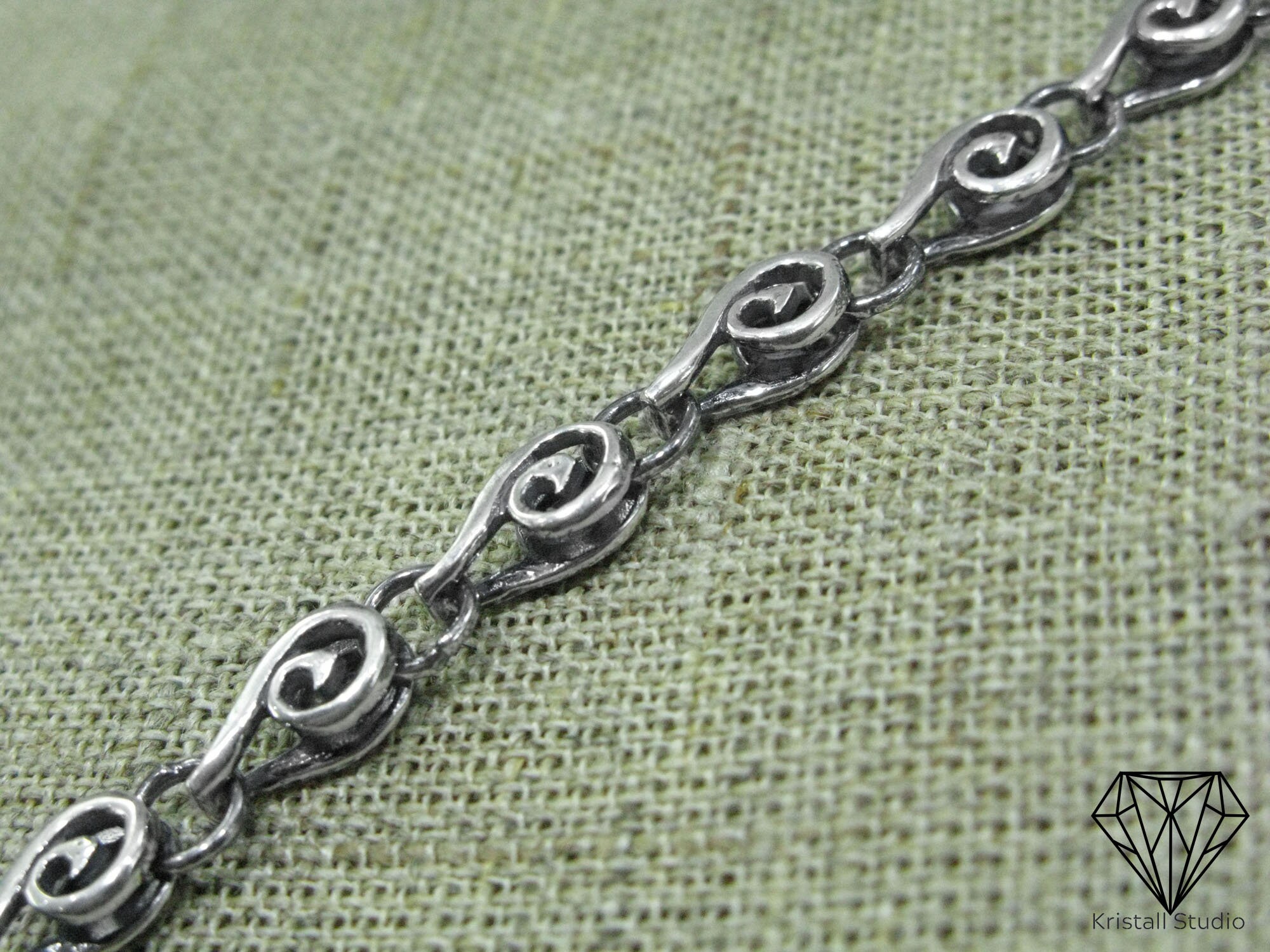 925 Silver Oxidized Jewelry Necklace Chain for Women Sterling | Etsy