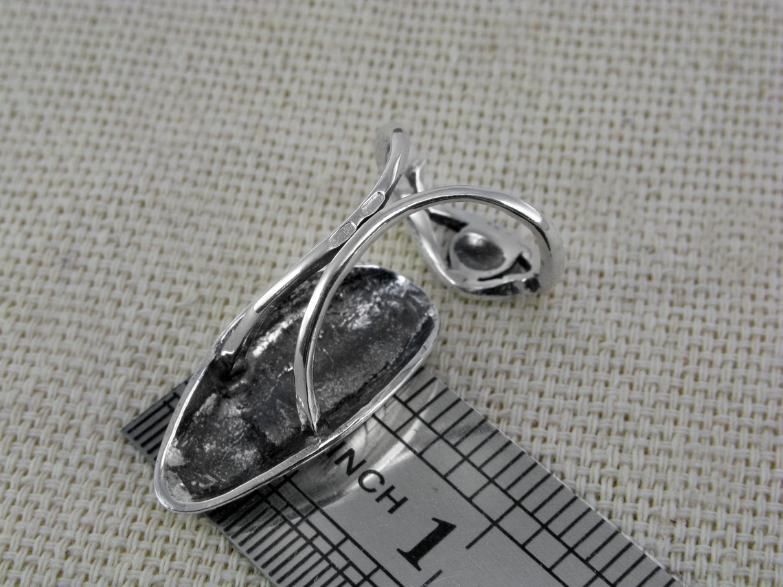 Silver Eye Fingernail Ring Jewelry Boho Nail Guard Armor / | Etsy