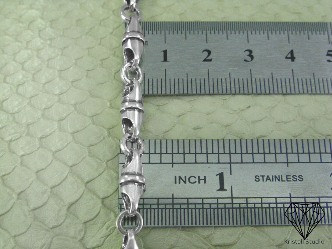 Heavy 925 Sterling Silver Oxidized Chain for Men / Thick | Etsy