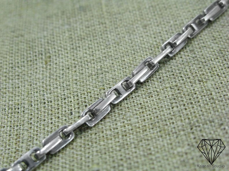 Men's Silver Sailor Anchor Mariner Chain Necklace / Thick | Etsy