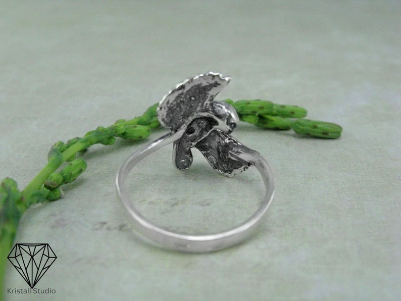 Silver Eagle Ring / Sterling Silver Thunderbird Ring Hawk Ring - Etsy