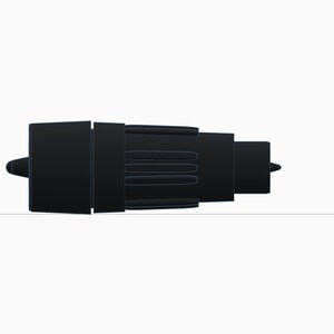 APC Engine Pod, Avenger Pursuit Craft , 3D Printed Replica Gijoe ...