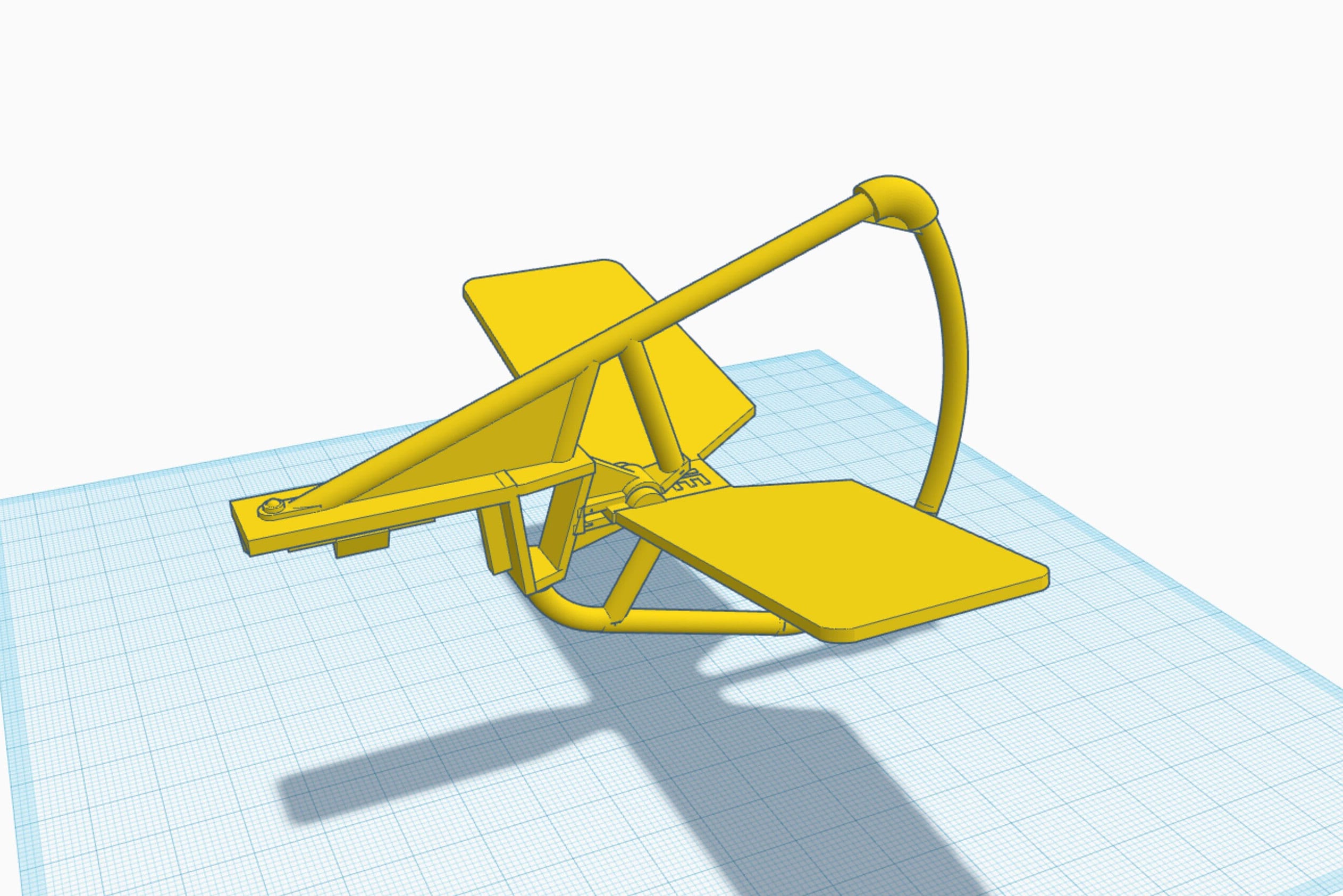 Helicopter Rear Stabilizer & Wing Kit Replica 3D Printed Gijoe ...