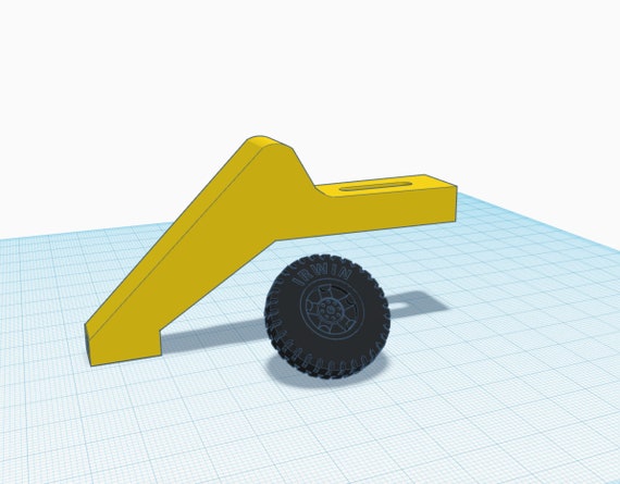 Irwin Helicopter Landing Strut Assembly Replica 3D Printed - Etsy