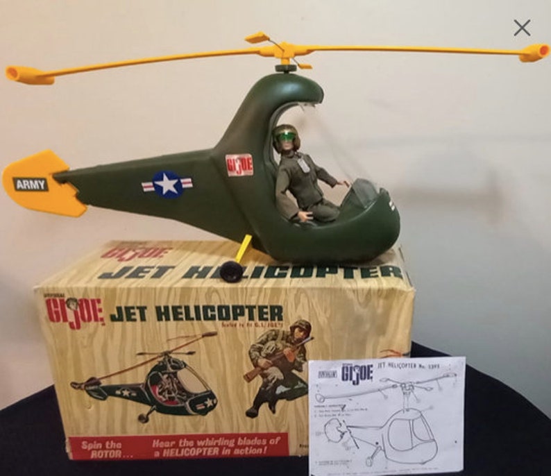 Irwin Helicopter Complete Rotor Assembly Replica 3D Printed - Etsy