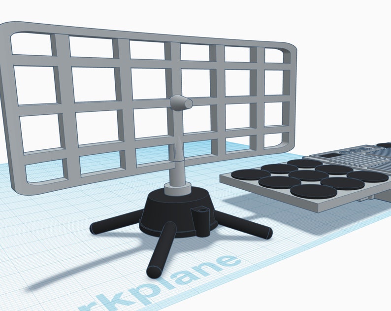 Solar Communicator Stand Replica 3D Printed Version GI Joe - Etsy
