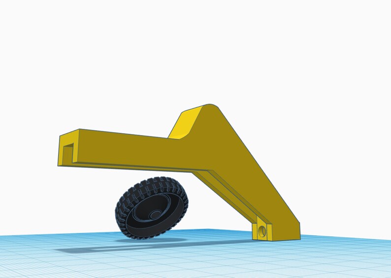 Irwin Helicopter Landing Strut Assembly Replica 3D Printed - Etsy