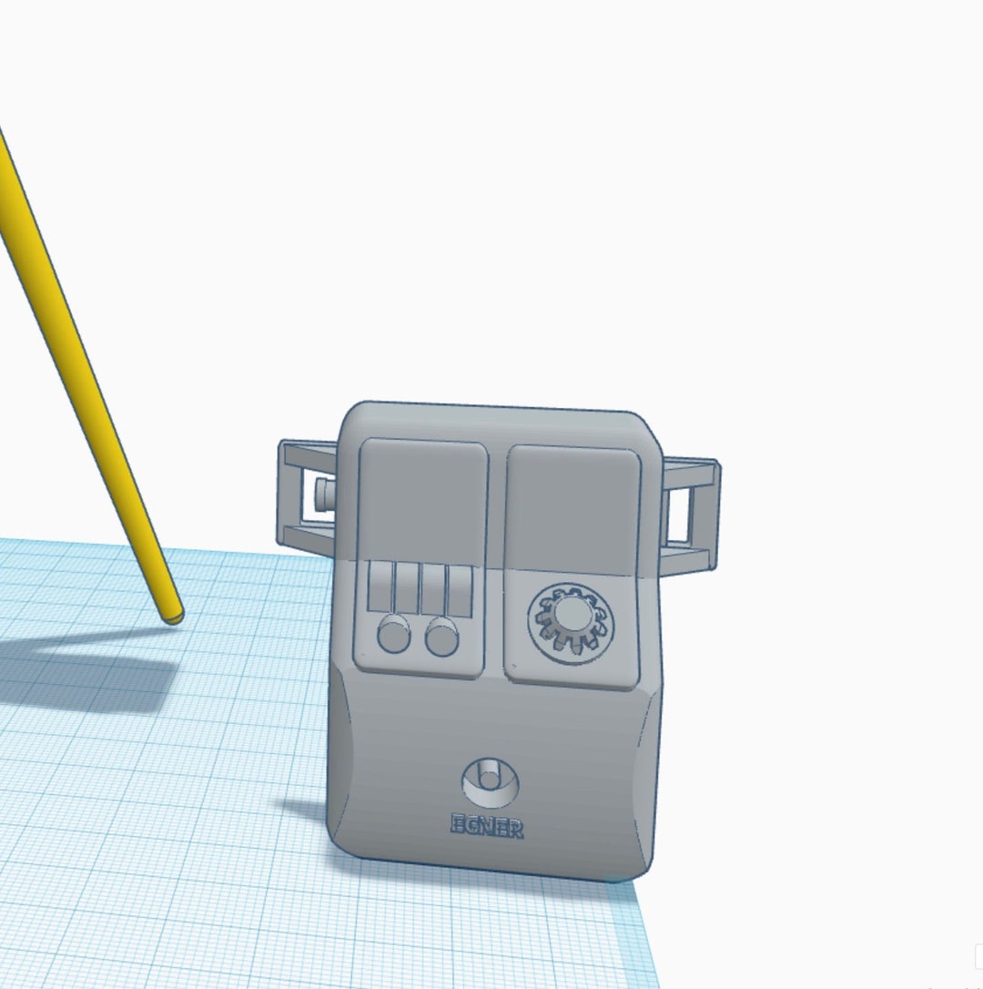 Sonic Rock Blaster Power Unit for GI Joe Adventure Team, 3d Printed ...