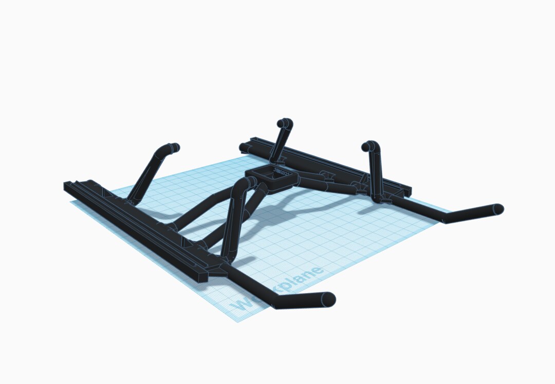Capture Copter Pontoon Skid Replica 3D Printed Gijoe Adventure Team ...
