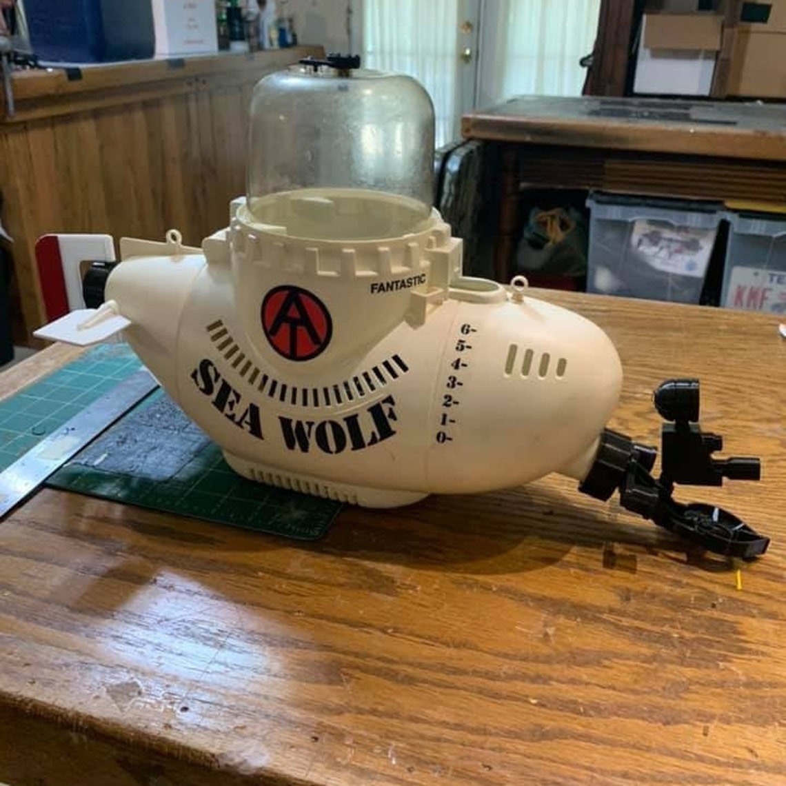 Sea Wolf, Camera-light, GI Joe Adventure Team, Submarine Part, Action ...