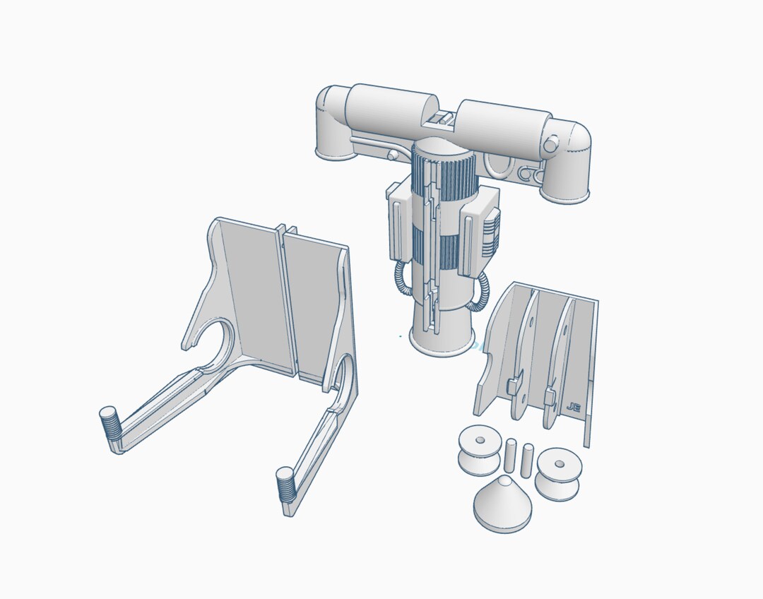 Flying Space Adventure Jetpack Kit 3D Printed Replica GI Joe / Action ...