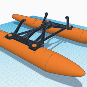 Custom Pontoon Kit for Gijoe Adventure Team Helicopter "harbor Patrol ...