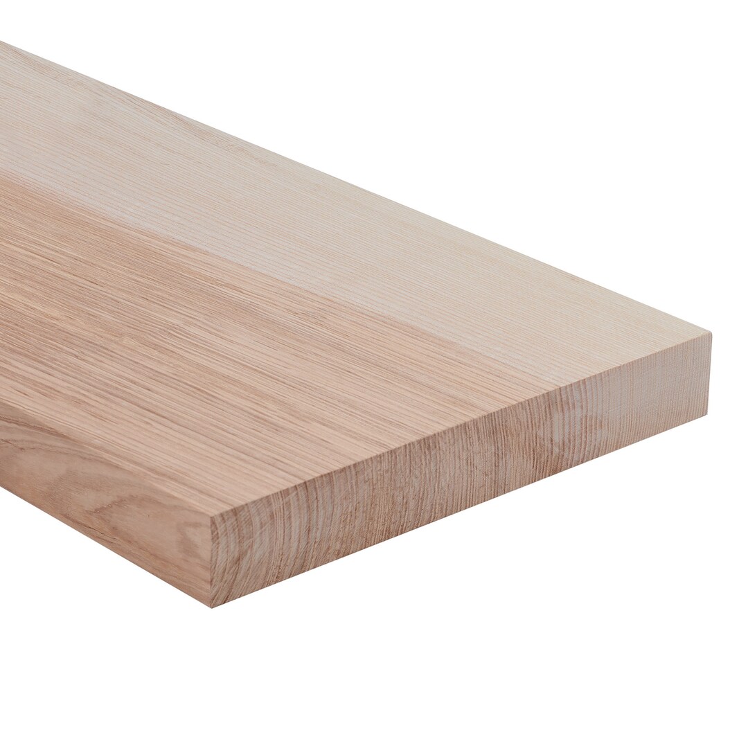 Buy 32mm Planed Solid Ash Hardwood Timber Board, Prime Grade, Sanded ...