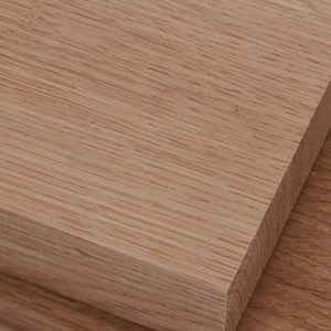 20mm Thick Planed OAK Timber Hardwood Board, Kiln Dried, Custom Sizes ...