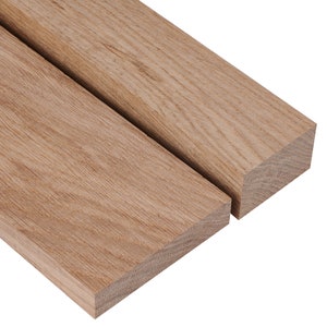20mm Thick Planed OAK Timber Hardwood Board, Kiln Dried, Custom Sizes ...