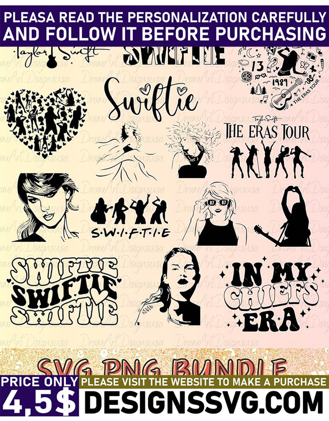 Taylor Version, Swiftie Svg Bundle, Swiftie Png, Eras Tour Svg, Swiftie ...