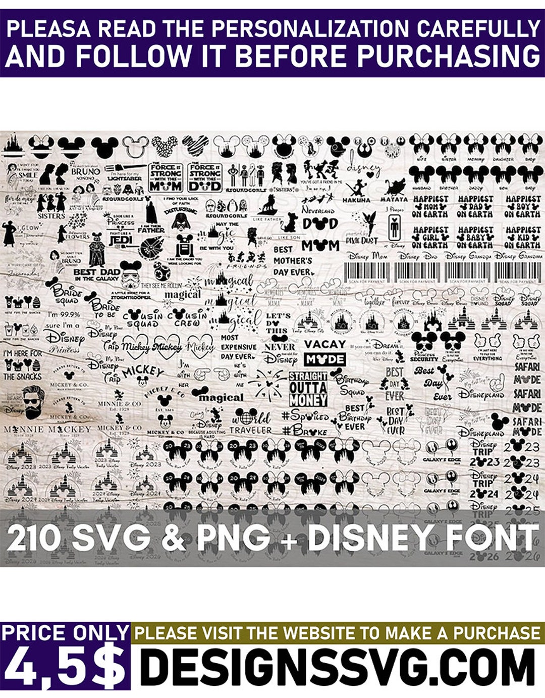 210 SVG, PNG, Best Seller Bundle, 2023, 2024, 2025, 2026, Mouse Font ...