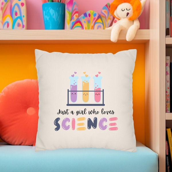 Science Pillow - Etsy