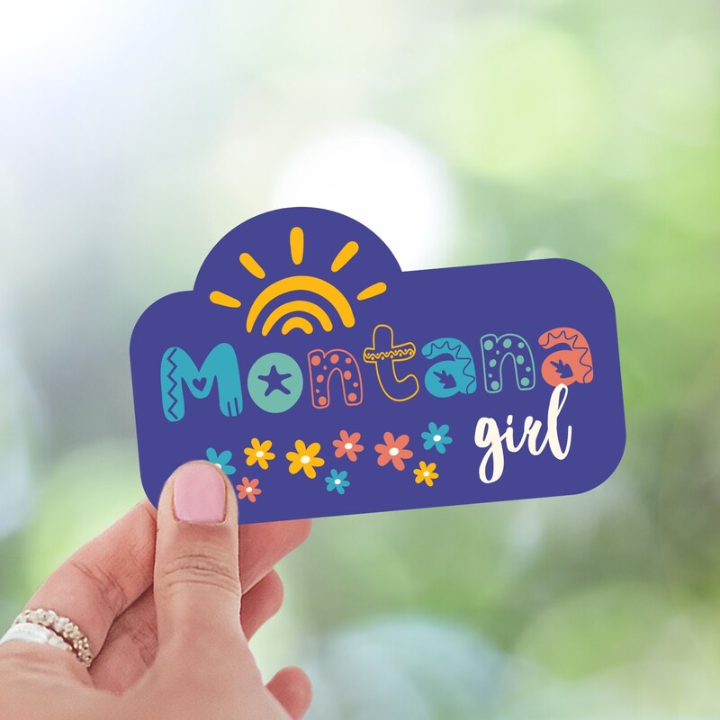 Montana Sticker - Etsy
