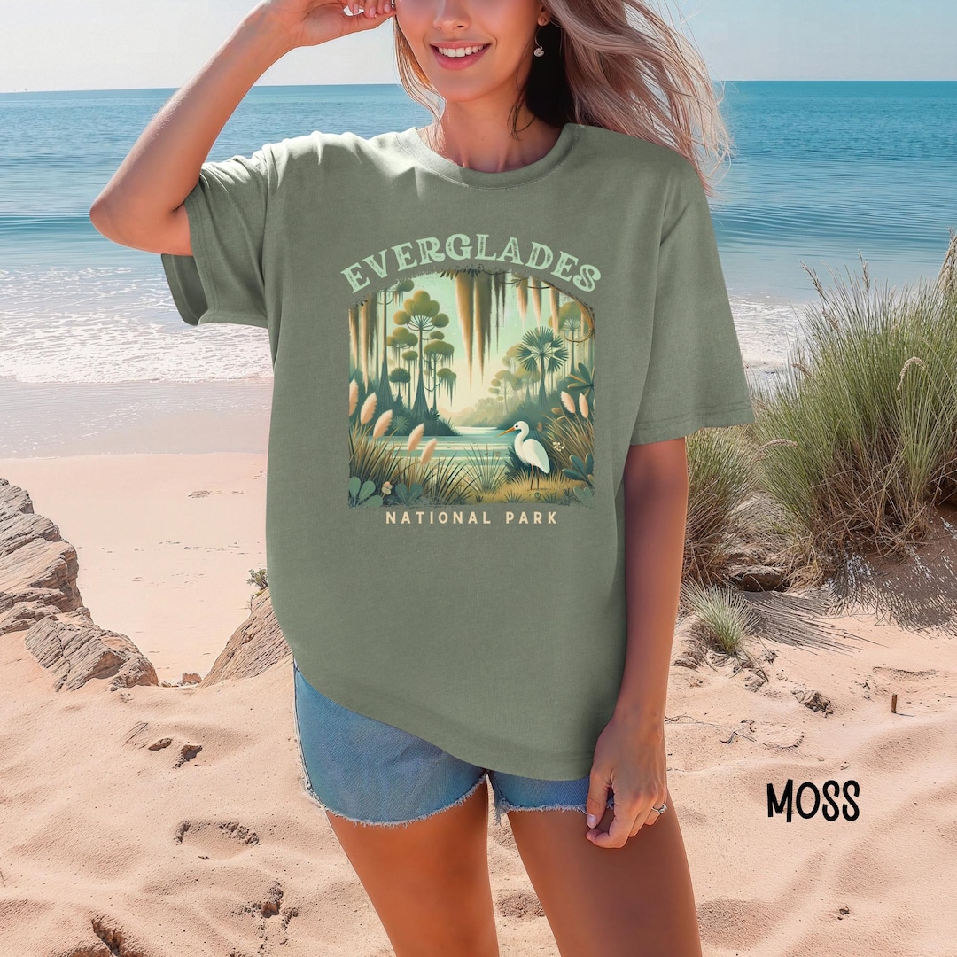 Everglades National Park Comfort Colors Unisex Short Sleeve T-shirt ...