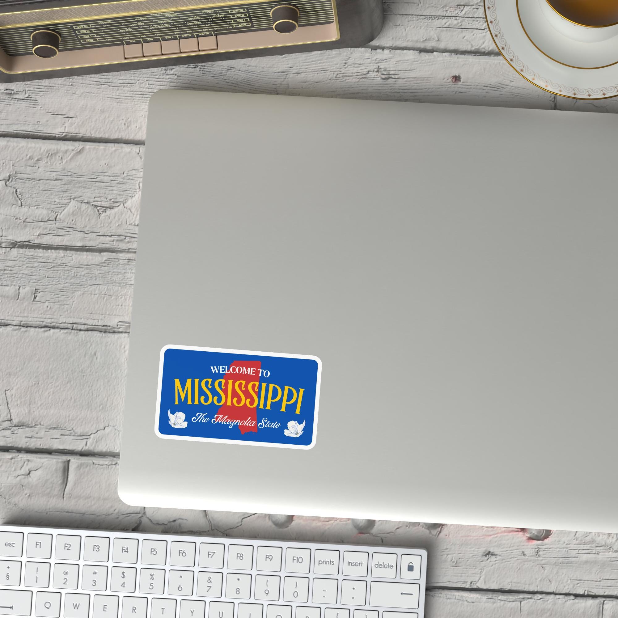 Welcome to Mississippi Sticker • Road Sign Inspired Design • Waterproof ...