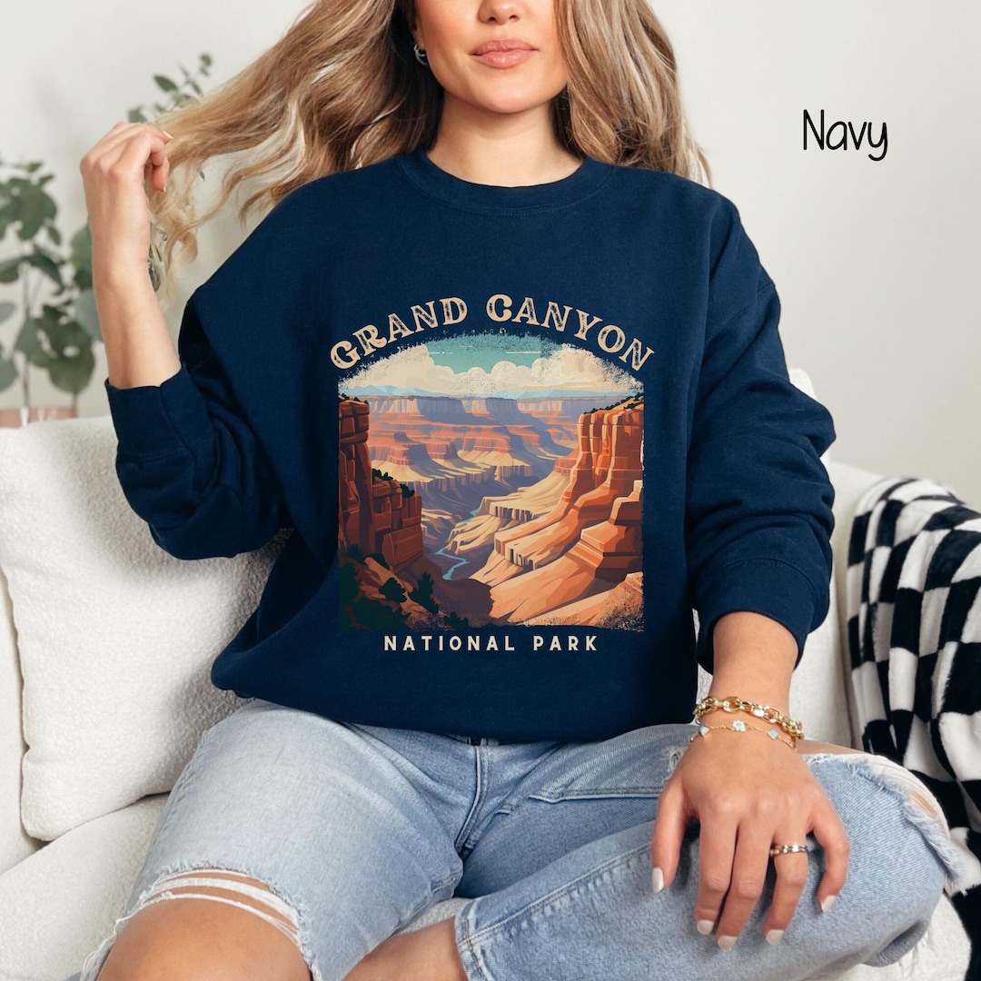 Grand Canyon National Park Grunge Sweatshirt, Arizona Sweatshirt, Grand ...