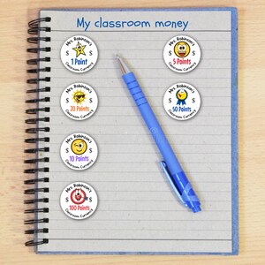 Personalized Class Store Stickers, Reward Stickers, Classroom Economy ...