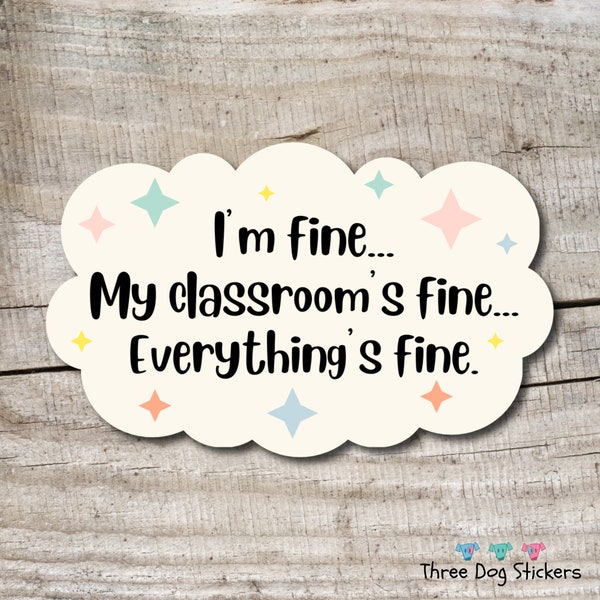 Funny Teachers Stickers - Etsy