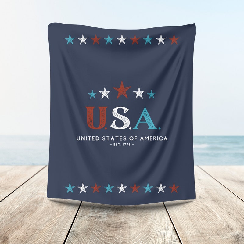 American Blanket - Etsy