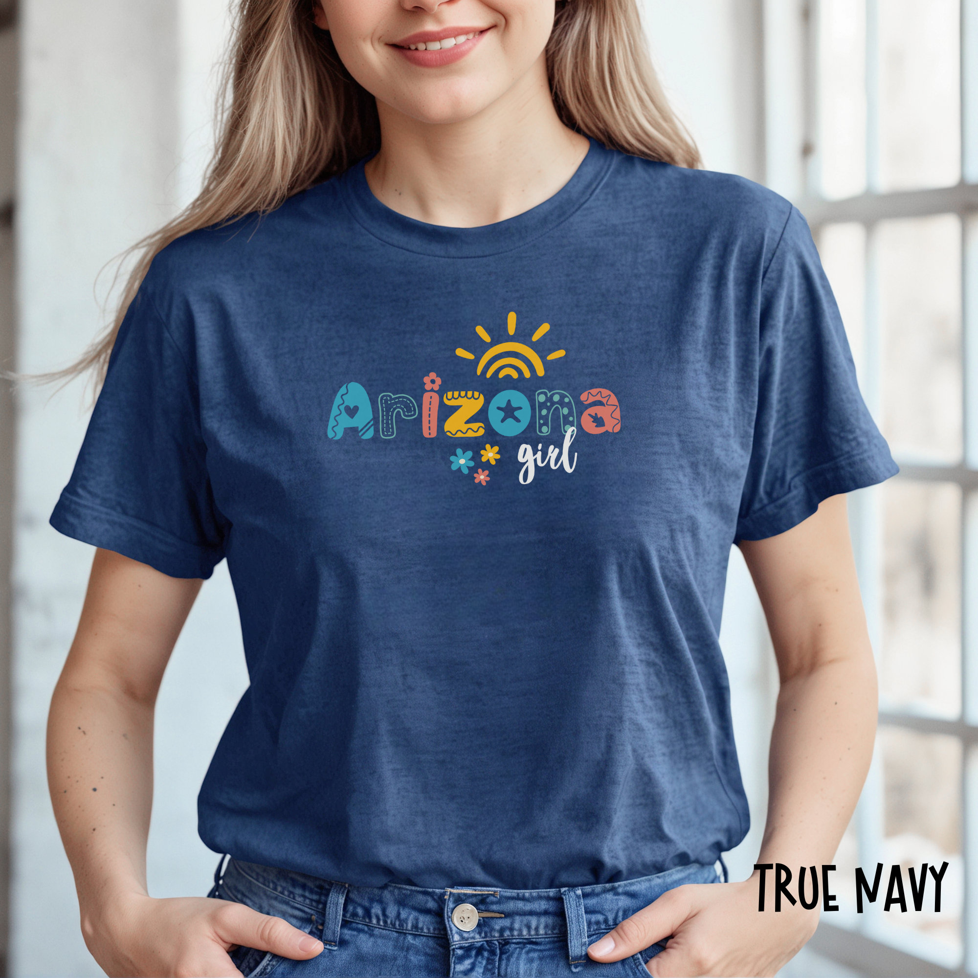 Retro Arizona Girl Shirt, Arizona T Shirt, Arizona Trip Tee Shirt ...