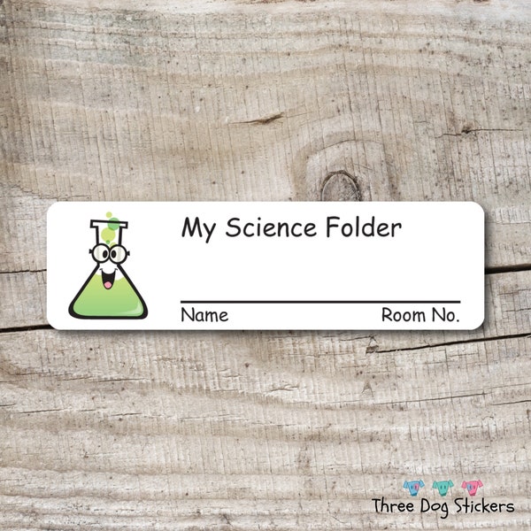 Science Labels - Etsy