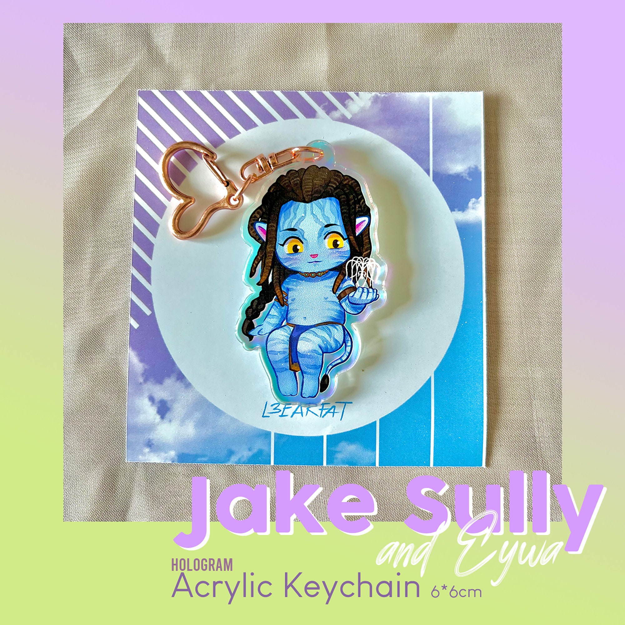 Avatar chibi Jake Sully Miles Quaritch Tonowari QuarJake - Etsy México