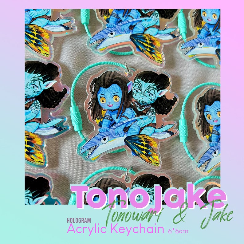 Avatar Chibi Jake Sully Miles Quaritch Tonowari Quarjake - Etsy