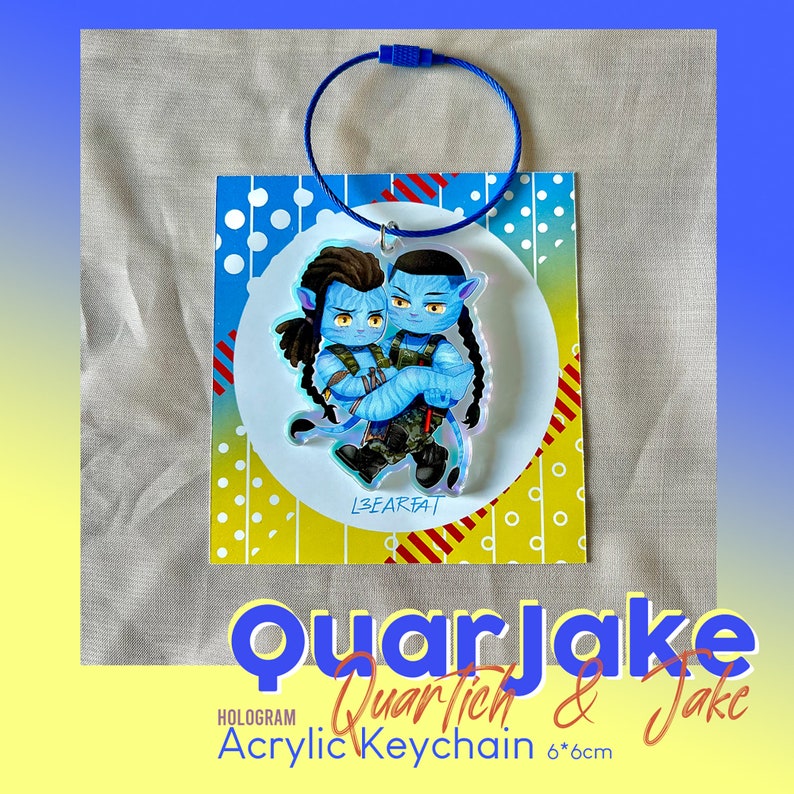 Avatar Chibi Jake Sully Miles Quaritch Tonowari Quarjake - Etsy