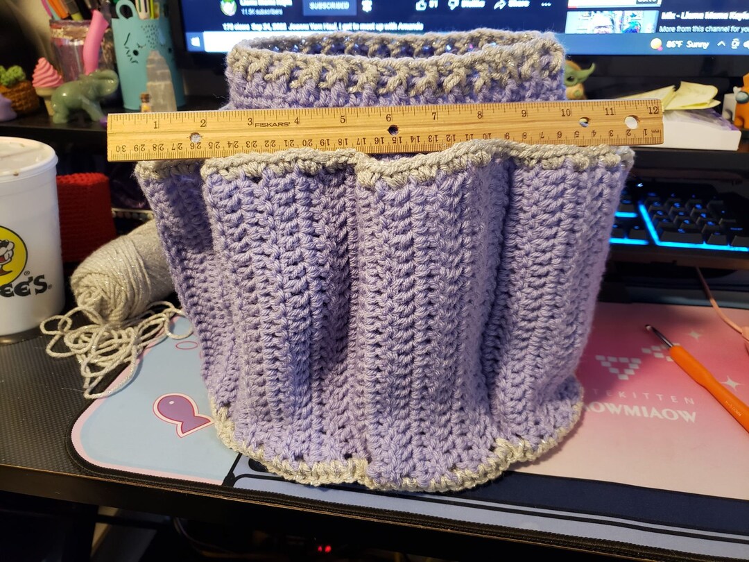 BINGO Bag Crochet Pattern Pattern ONLY US Crochet Terms Pocket Bag ...